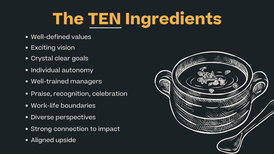 10 Ingredients of a High-Performance Culture - Scot Chisholm